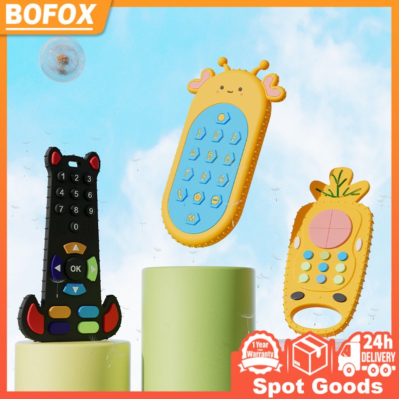Baby Anti-eating Hand Teething Stick Cartoon Bite Toys Baby Remote ...