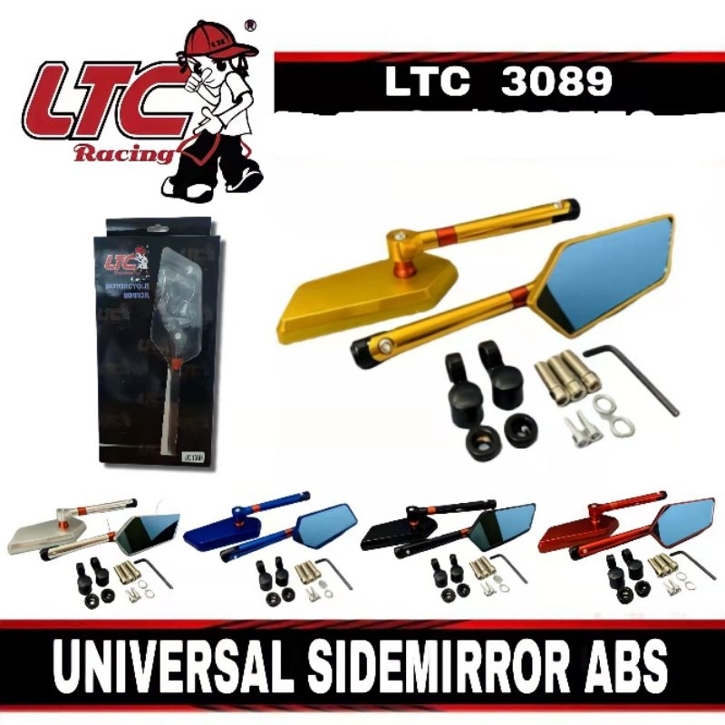 LTC SIDE MIRROR UNIVERSAL FULL COLOR #3089 | Shopee Philippines