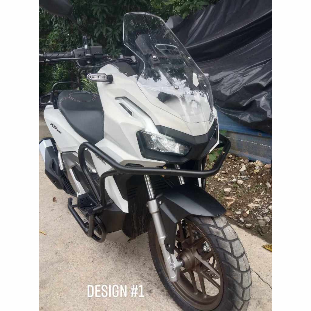 HONDA ADV 160 CRASHGUARD HEAVY-DUTY AND GOOD QUALITY (POWDER COATING) | Shopee Philippines