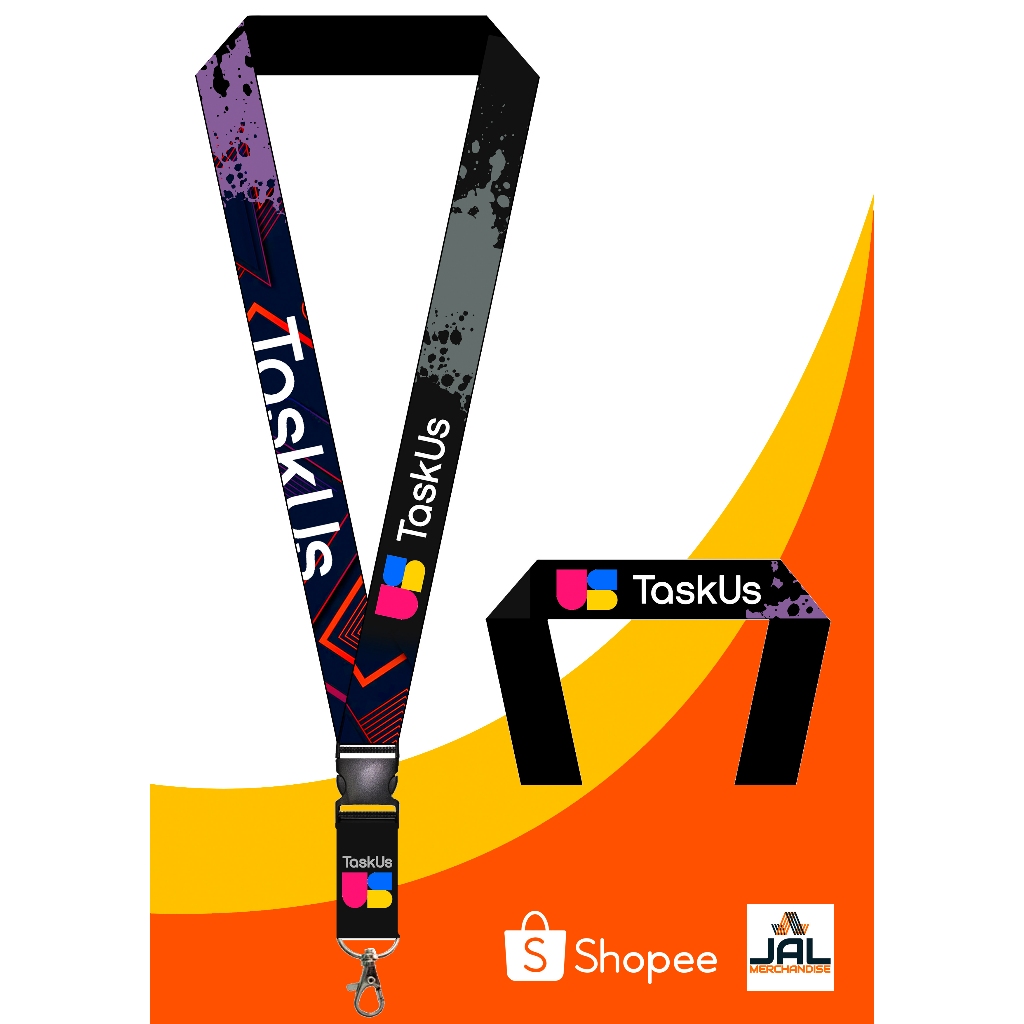 Task Us ID LACE / LANYARD / ID SLING | Shopee Philippines