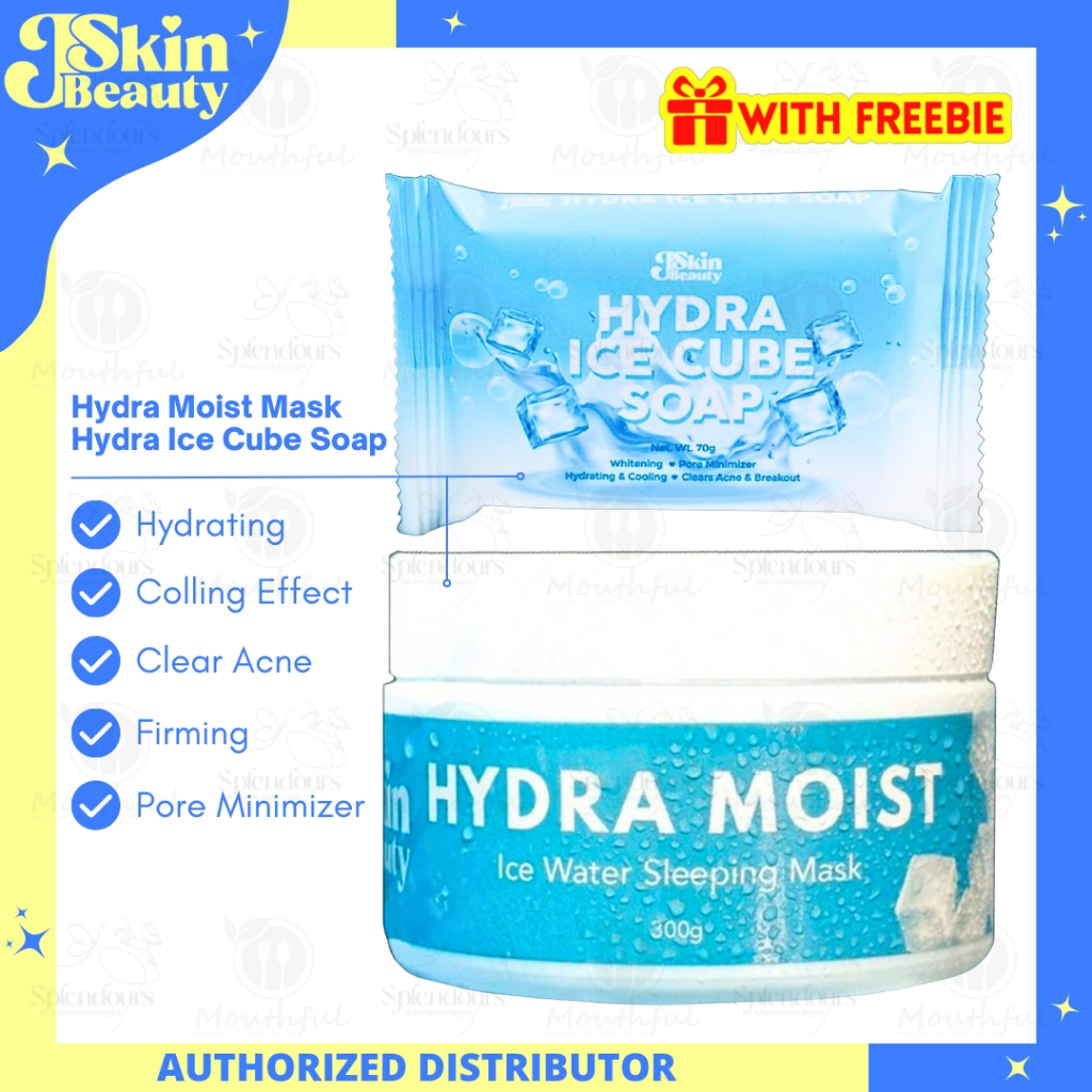 Hydra Moist Mask & Ice Cube Soap for Skin Firming, Moisturizing ...
