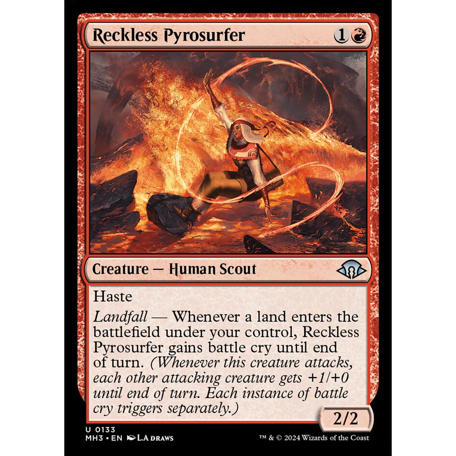 Reckless Pyrosurfer - Red - MH3 | Shopee Philippines