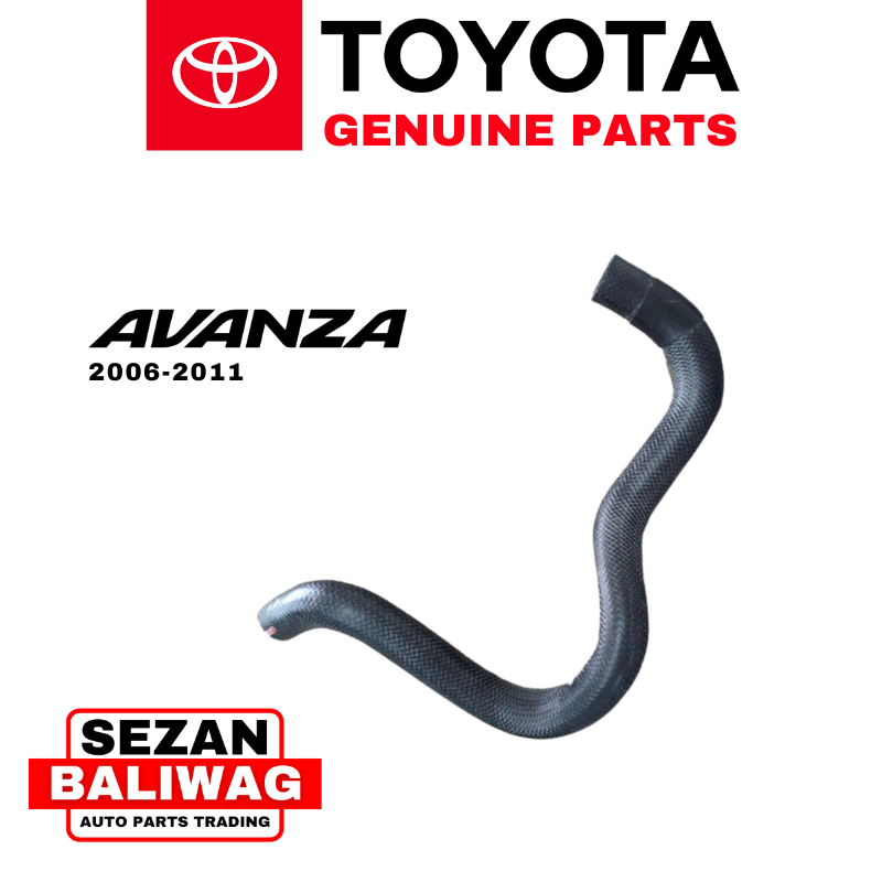 ORIGINAL TOYOTA RADIATOR HOSE OUTLET AVANZA 2006-2011 16572-BZ090 ...