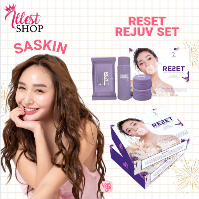 SASKIN RESET (REJUVENATING FACIALSET) | Shopee Philippines