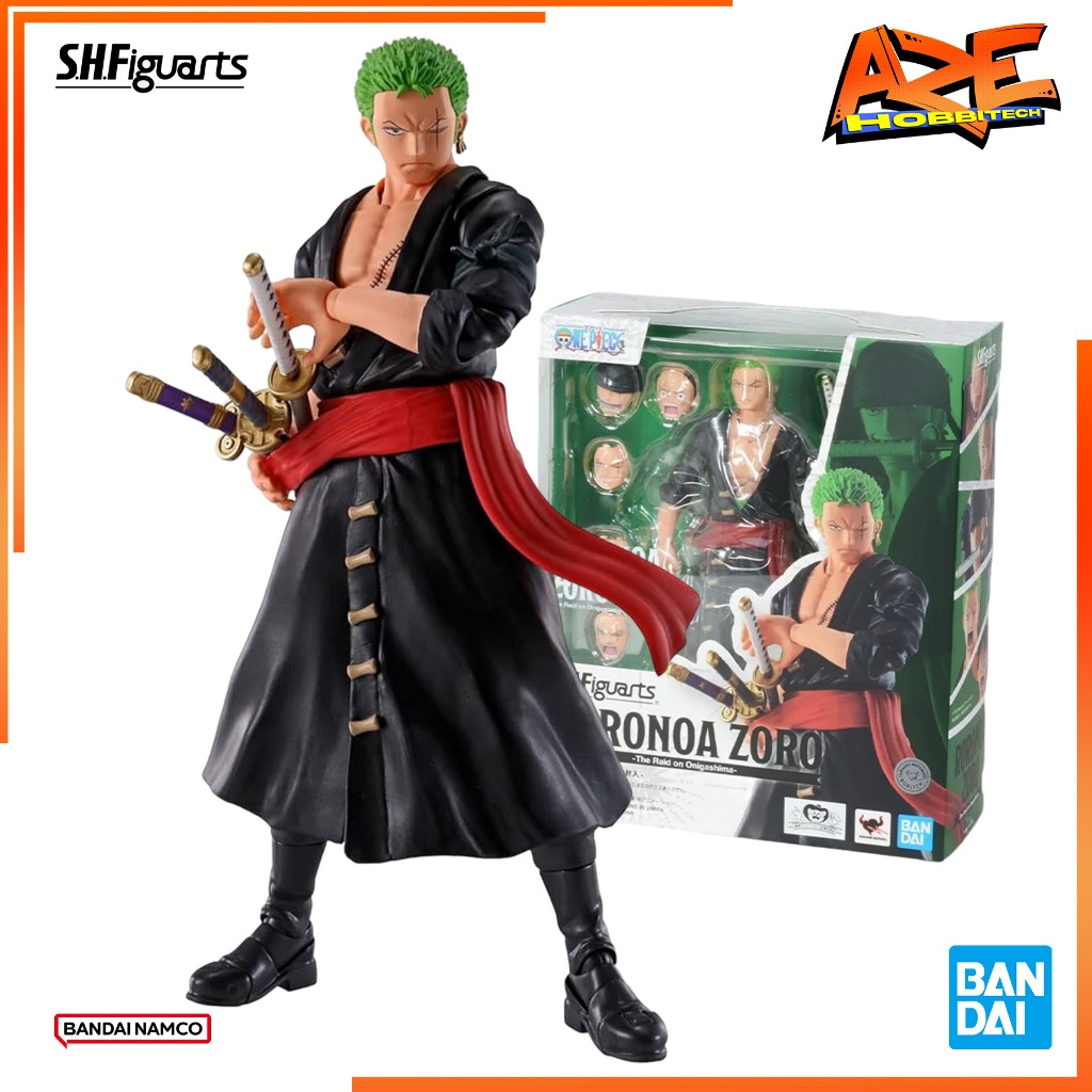 SHFiguarts SHF One Piece Roronoa Zoro The Raid on Onigashima Action ...