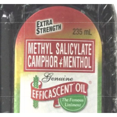 Efficascent Oil Jumbo Size 235ml - Regular or Extra Strength | Shopee ...