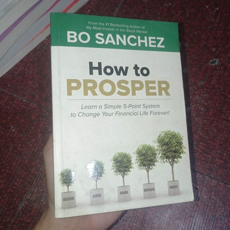 How To Prosper BY: Bo Sanchez | Shopee Philippines