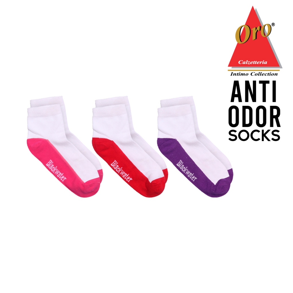 Oro Blackwater Womens Socks 3 Pairs | Shopee Philippines