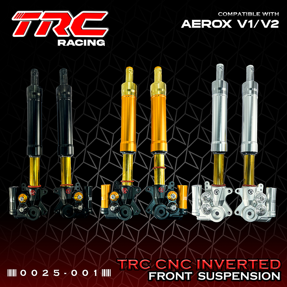 TRC Racing Inverted Front Shock Assembly Fully Adjustable CNC for AEROX ...