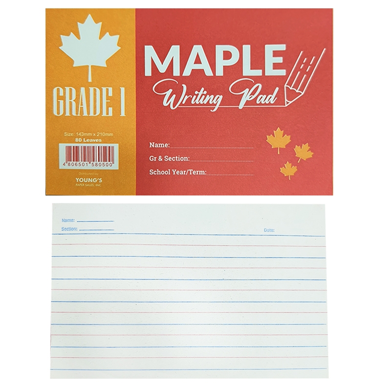 High Sun Writing Pad Paper Grade1 Grade 2 Grade 3 1/2 quiz pad | Shopee ...