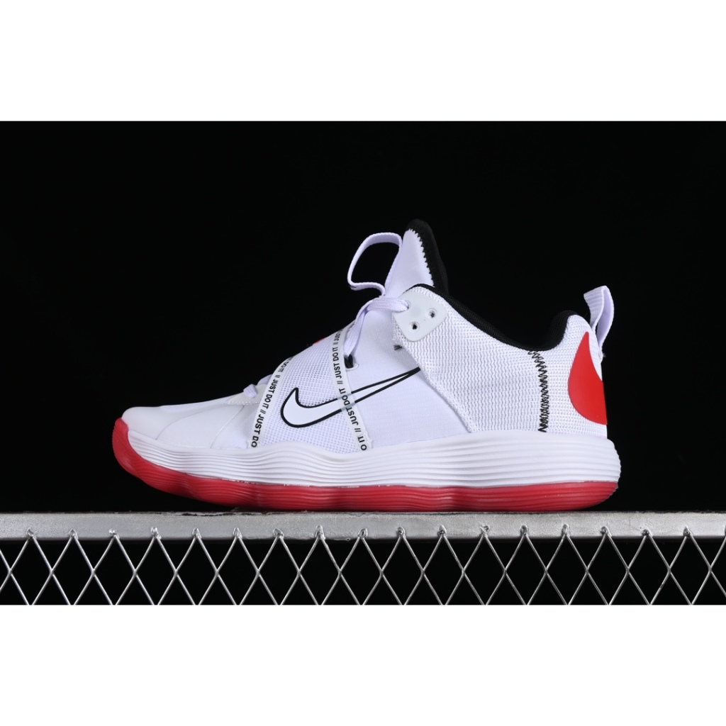 Nike React HyperSet white red and blue running shoes for men | Shopee ...