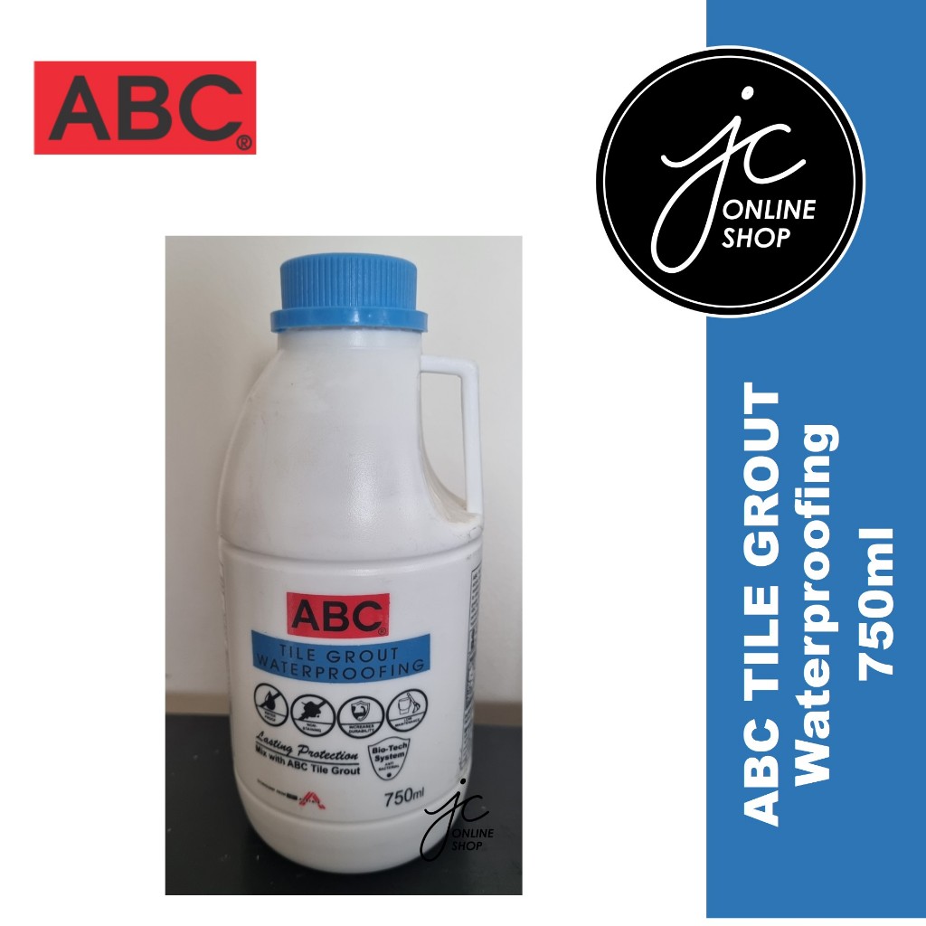 ABC Tile Grout Waterproofing 750ml with Bio-tech Water proof Grout ...