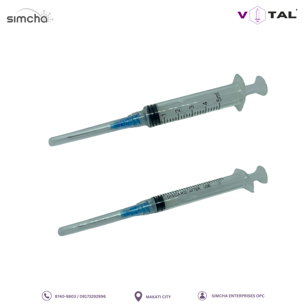 VITAL Syringe (3cc, 5cc) 100 pcs per box | Shopee Philippines