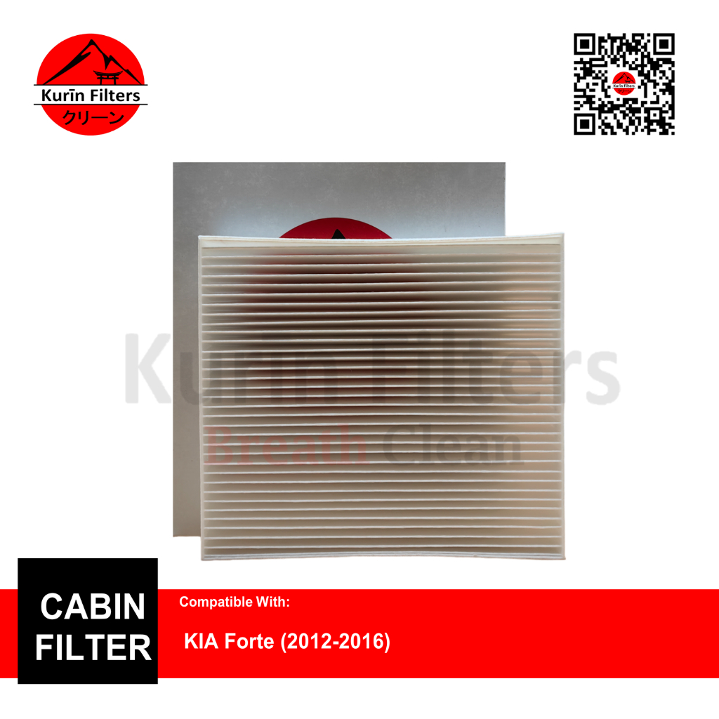KURIN AC Cabin Filter for KIA Forte (2012 - 2016) | Shopee Philippines