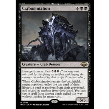 Crabomination - Modern Horizons 3 (MH3) - BLACK | Shopee Philippines