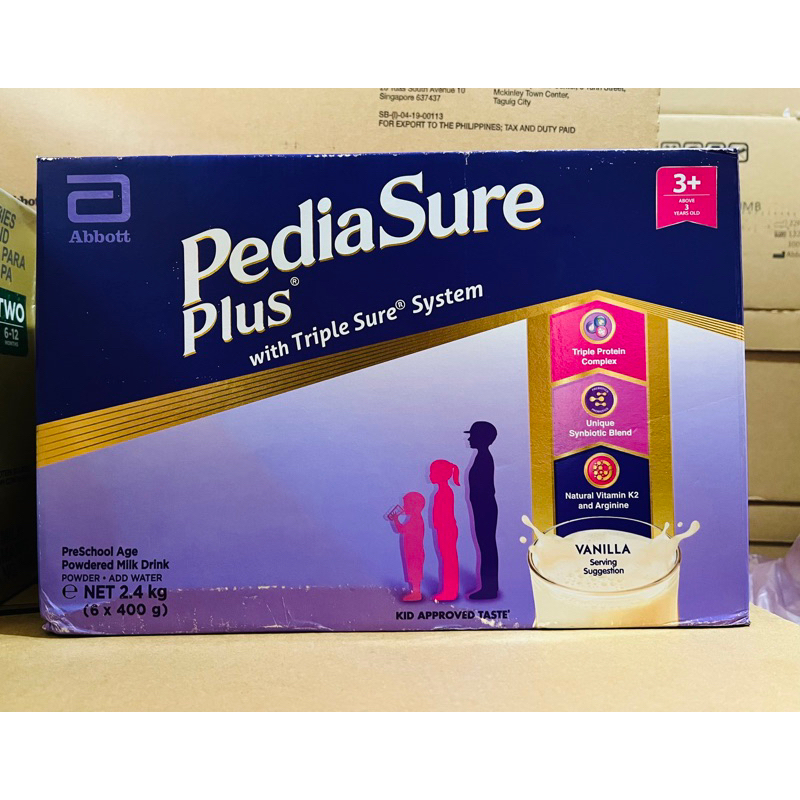 Pediasure Plus 2.4kg | 1.8kg for kids above 3years old choco and ...