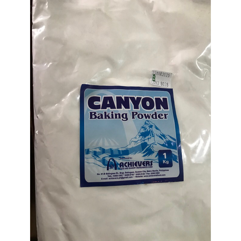 Baking Powder 1kg,500g and 250g | Shopee Philippines