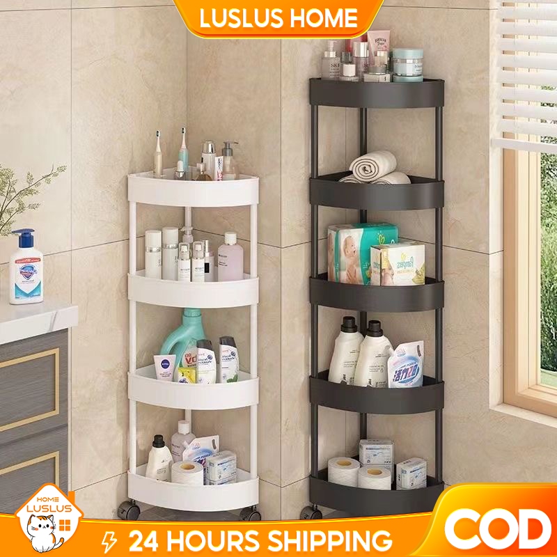 LUS Bathroom Storage Rack Organizer Rack Toiletries Organizer Corner ...