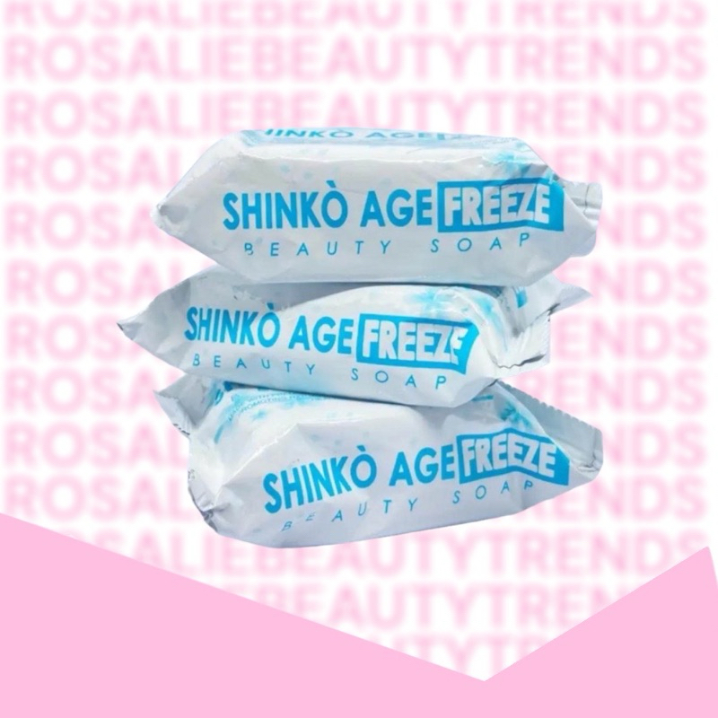 3 BARS SHINKO AGE FREEZE SOAP / SHINKO SOAP | Shopee Philippines