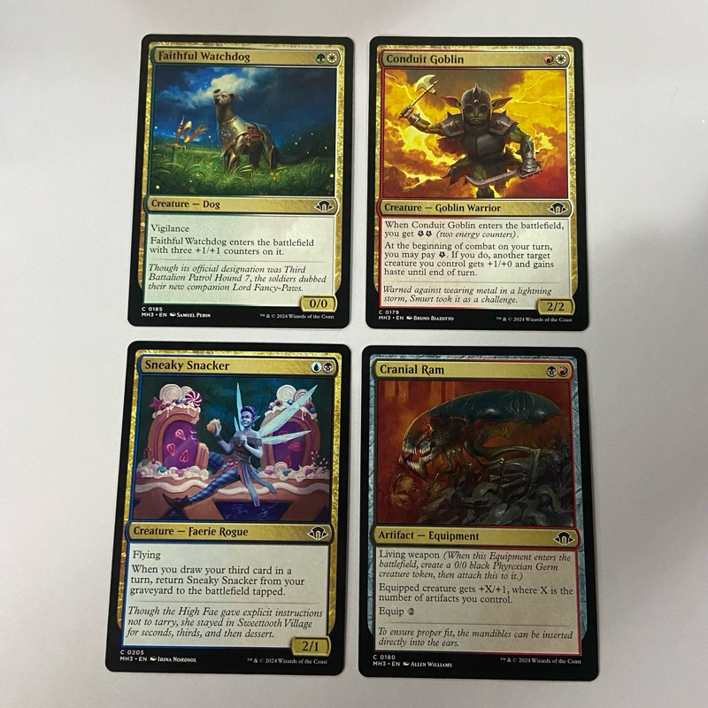 FAITHFUL WATCHDOG CONDUIT GOBLIN SNEAKY SNACKER CRANIAL RAM | MH3 ...