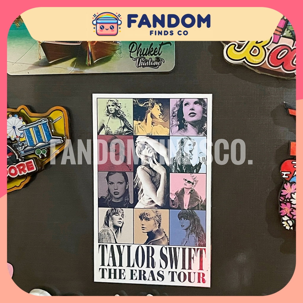 Taylor Swift The Eras Tour Magnet UPDATED POSTER INCLUDING TTPD ...