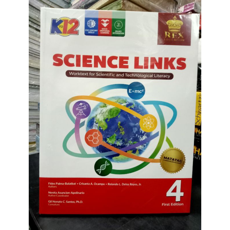 Science Links 4 Textbook (2024) | Shopee Philippines