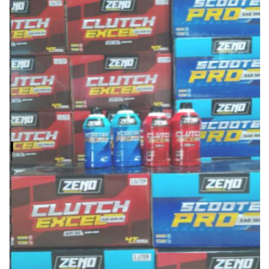 ZENO CLUTCH EXCEL 20W-50 1Liter fully synthetic Sold as 12pcs | Shopee ...