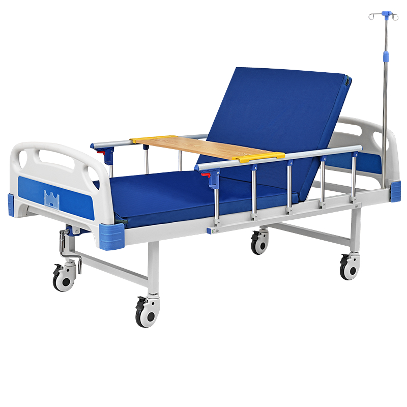 Hospital Bed 1 Crank Medical Nursing Bed Elderly Rehabilitation Bed ...