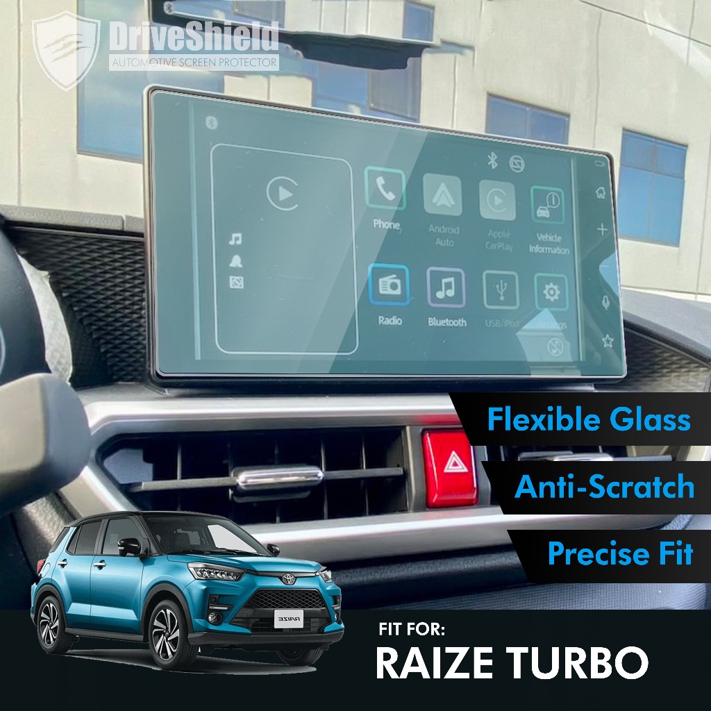 Flexible Glass Screen Protector for Toyota Raize G Turbo 2022 - 2024 up ...
