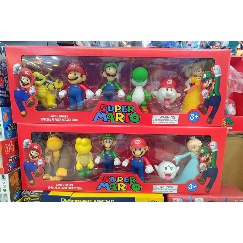 4” SUPER MARIO BROS BOX SET | Shopee Philippines