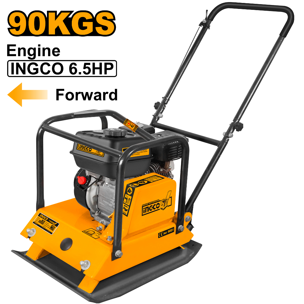 Ingco Gasoline Plate Compactor 4.8KW 6.5HP GCP100-2 IPT | Shopee ...