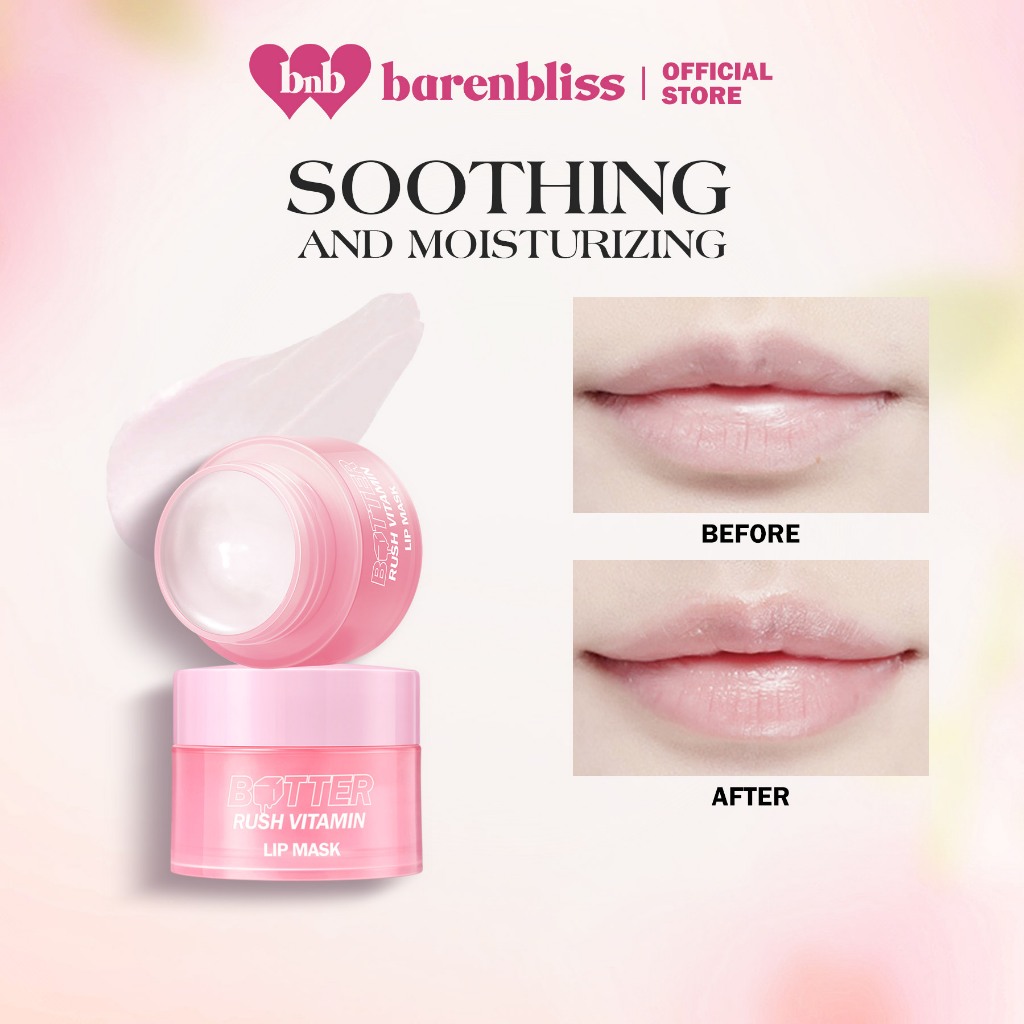 barenbliss BNB Butter Rush Vitamin Lip Mask | Soothing | Moisturizing ... barenbliss BNB Butter Rush Vitamin Lip Mask | Soothing | Moisturizing ...