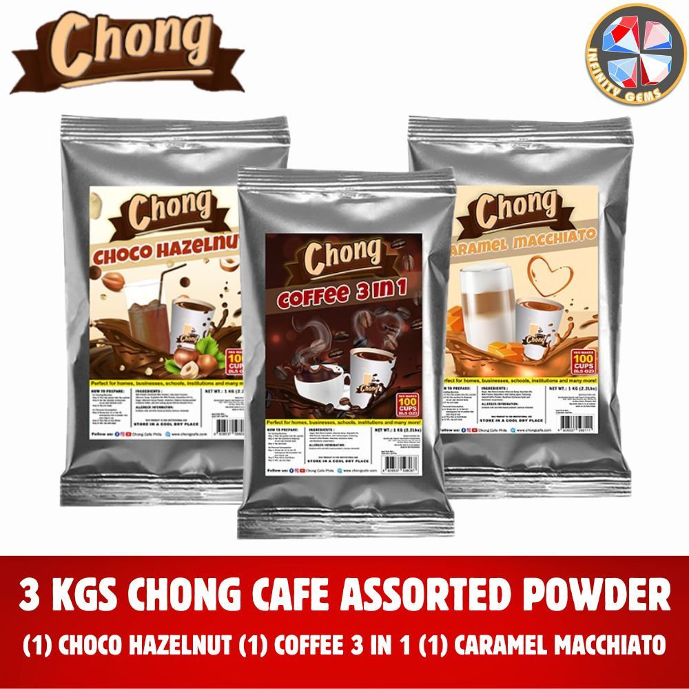 3 KGS CHONG CAFE ASSORTED PREMIXED POWDER (CH-3IN1-CM) | Shopee Philippines