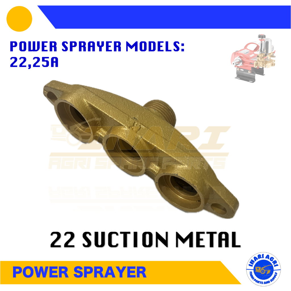 SUCTION METAL POWER SPRAYER 22A 25A KAWASAKI BELT TYPE PRESSURE WASHER ...