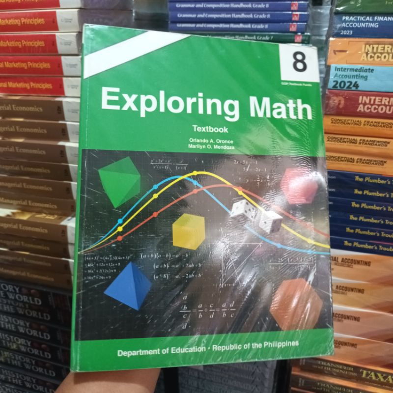 EXPLORING MATHEMATICS GRADE 8 TEXTBOOK GOOD CONDITION | Shopee Philippines