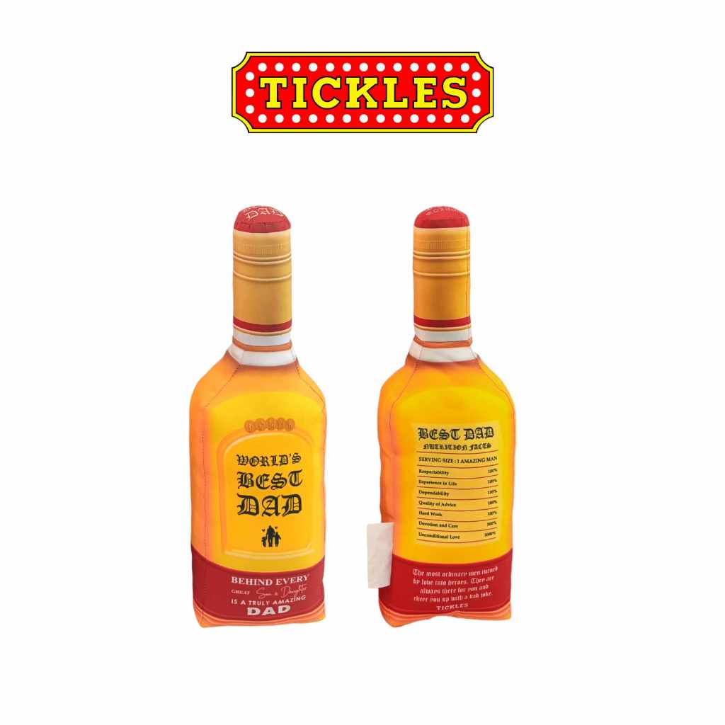 Tickles Tequila Pillow World's Best Dad | Shopee Philippines