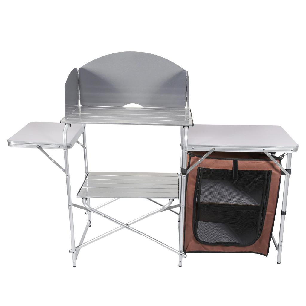 Preferred Portable Cook Station | Easy Setup | Aluminum | with Storage ...