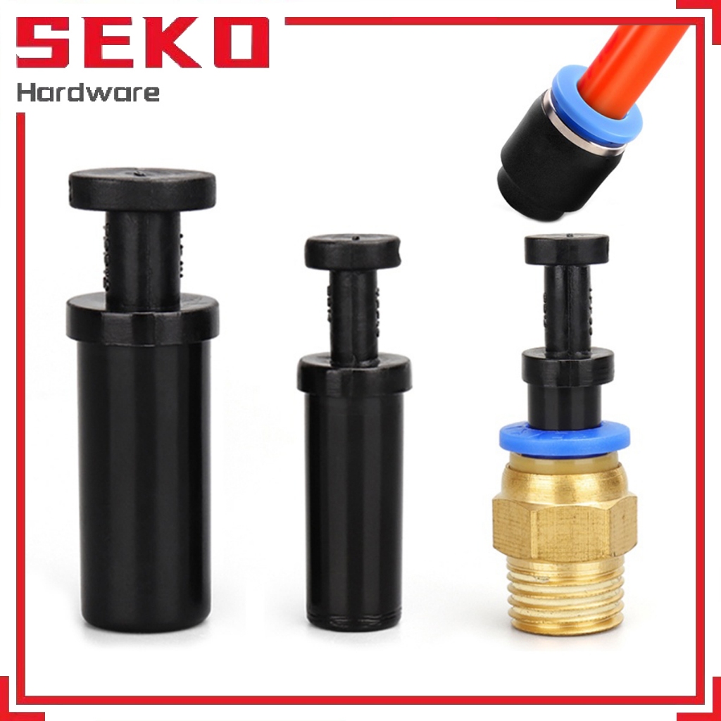 Pneumatic Blanking Pipe End Cap Plug Plugs Hair Hose Tube Push Fit ...