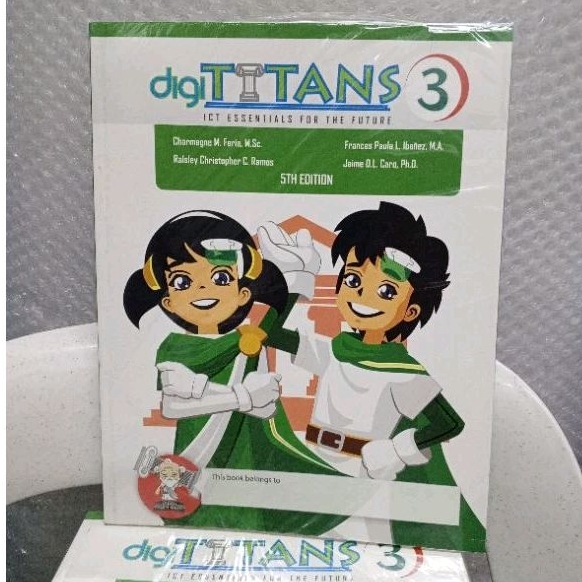 DIGITITANS ICT ESSENTIALS FOR THE FUTURE GRADE 3 5TH EDITION | Shopee ...