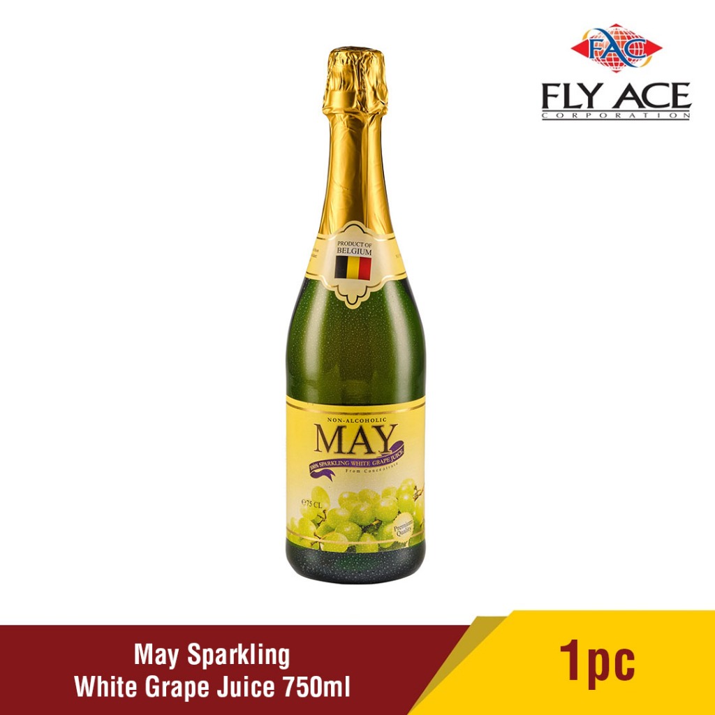 May Sparkling White Grape Juice 750ml | Shopee Philippines