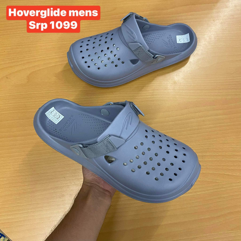 WORLD BALANCE HOVERGLIDE CLOGS SANDALS FOR MEN | Shopee Philippines