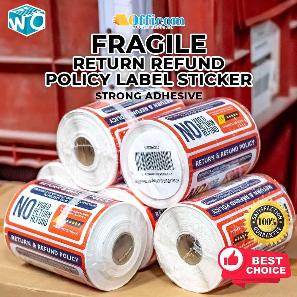 NEW! 500PCS NO Video, NO Refund, NO Return High Quality Return Refund ...