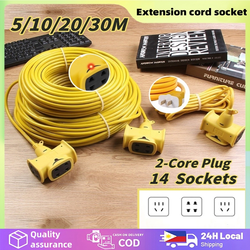 extension wire electric wire extension wire heavy duty 10/20/30 meters ...