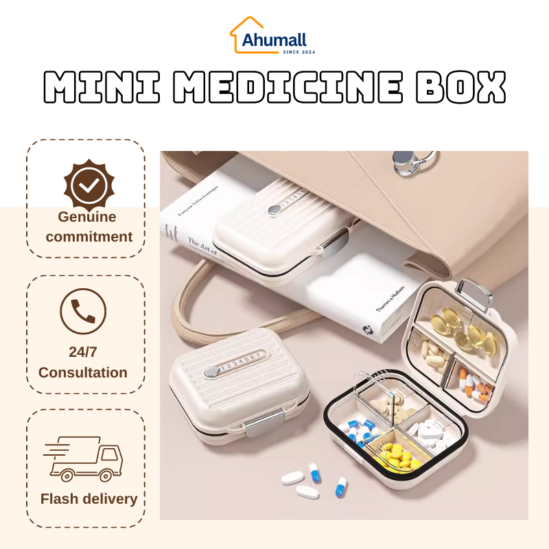 Multi-Functional Portable Divided Storage Box Jewelry Boxes Travel ...