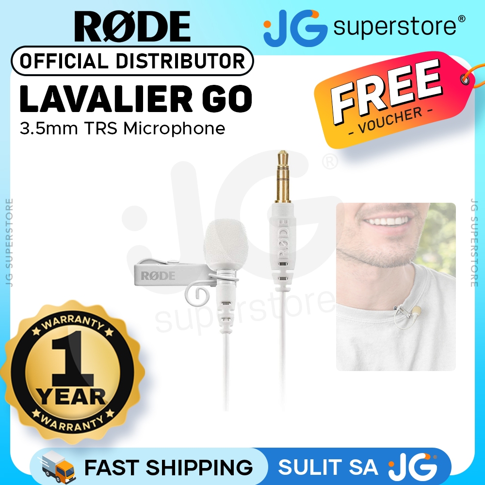 [CLEARANCE] Rode Lavalier GO Omnidirectional Lavalier Microphone for Wireless GO Systems ...
