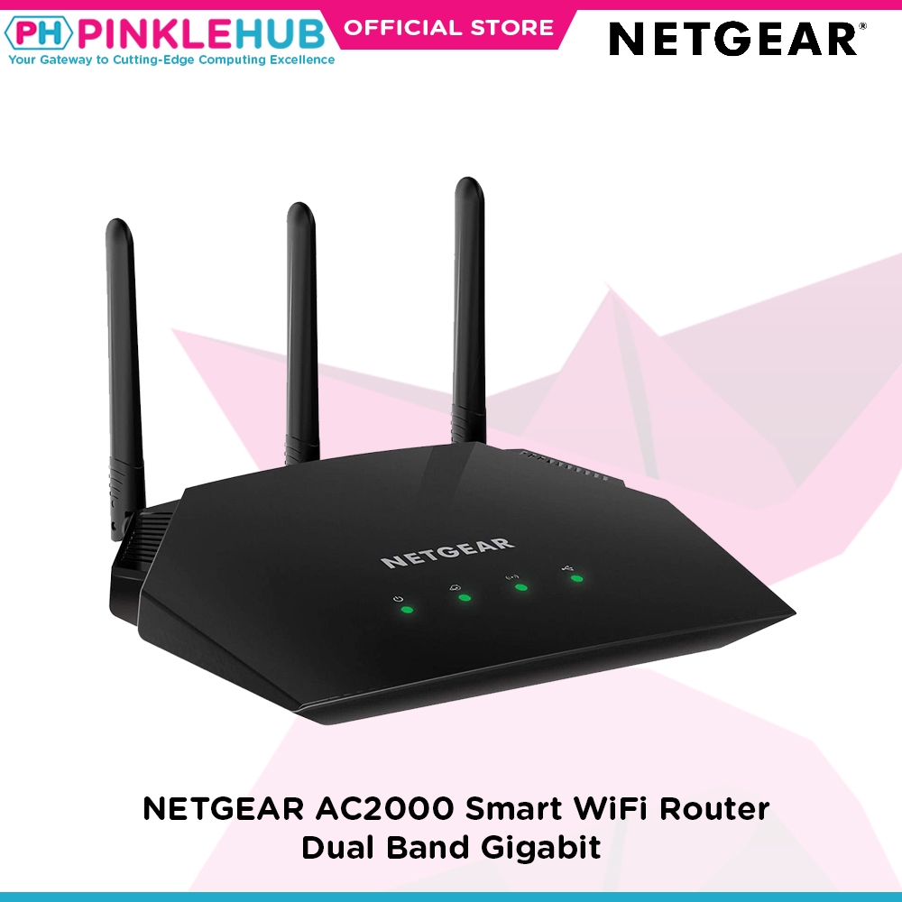 NETGEAR AC2000 Smart WiFi Router - Dual Band Gigabit (R6850-100APS) | Shopee Philippines