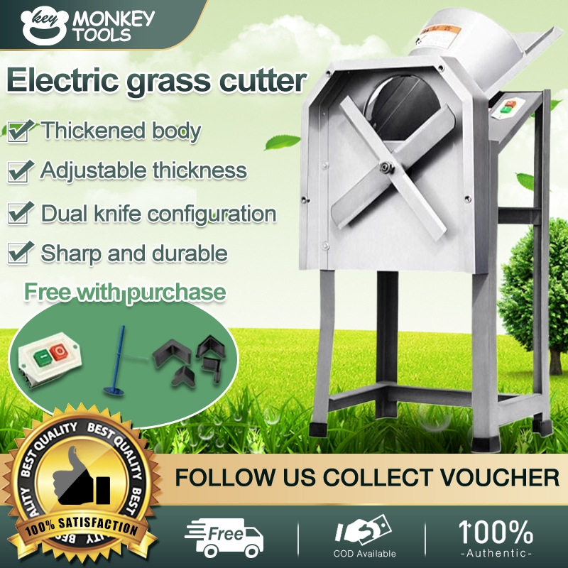 Home Use automatic grass cutting machine Potato Chop Diced slice animal ...