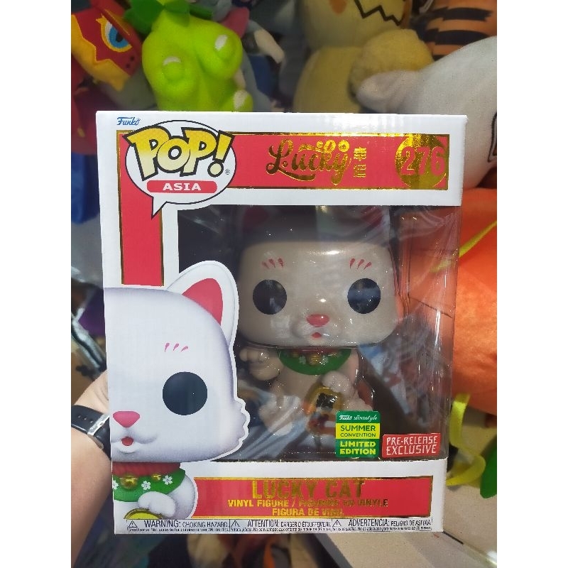 Funko POP! Lucky Cat -SDCC 2024 shared sticker 6inches (Pre release ...
