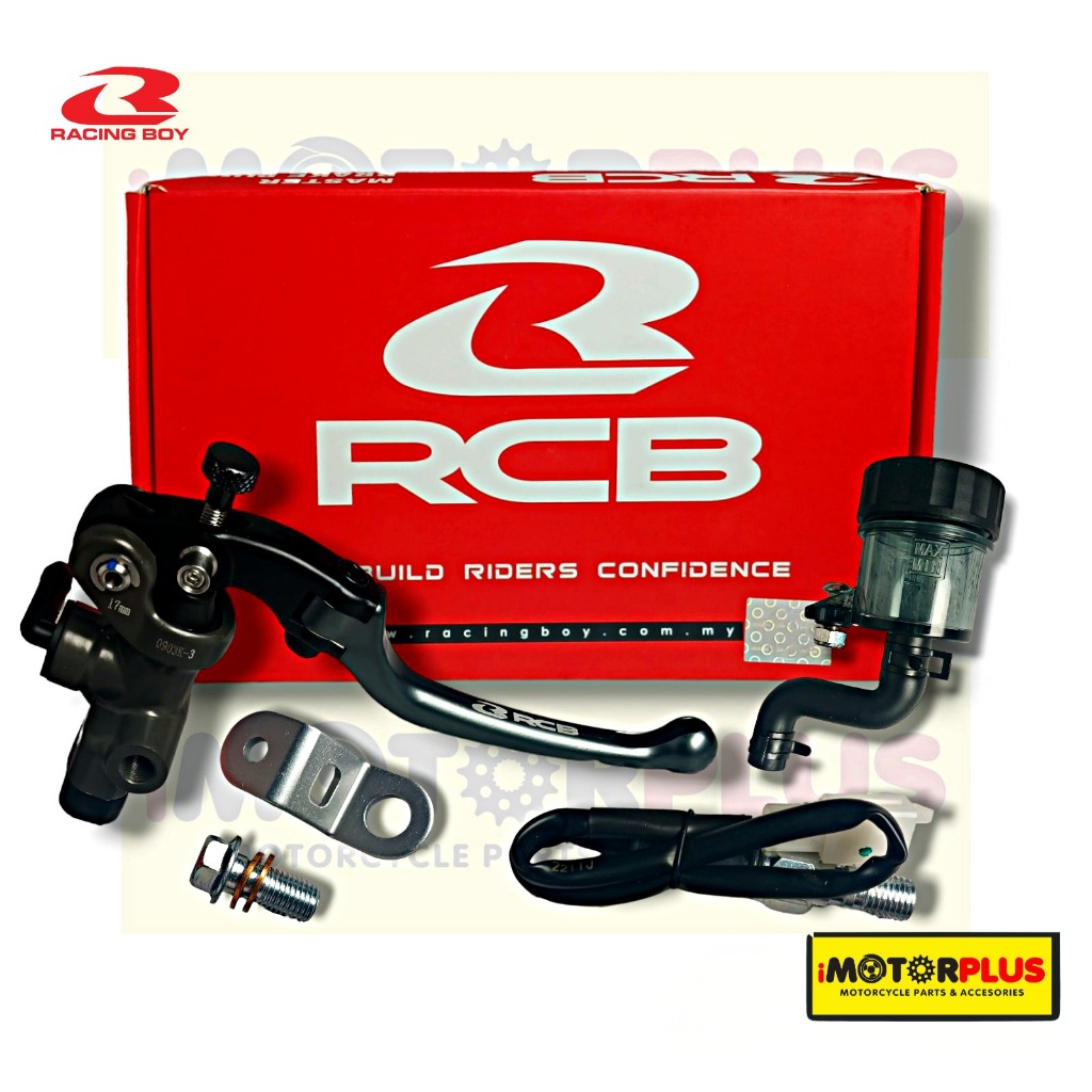RCB FORGED MASTER CLUTCH PUMP S1 17mm LH HD TITANIUM (Universal ...