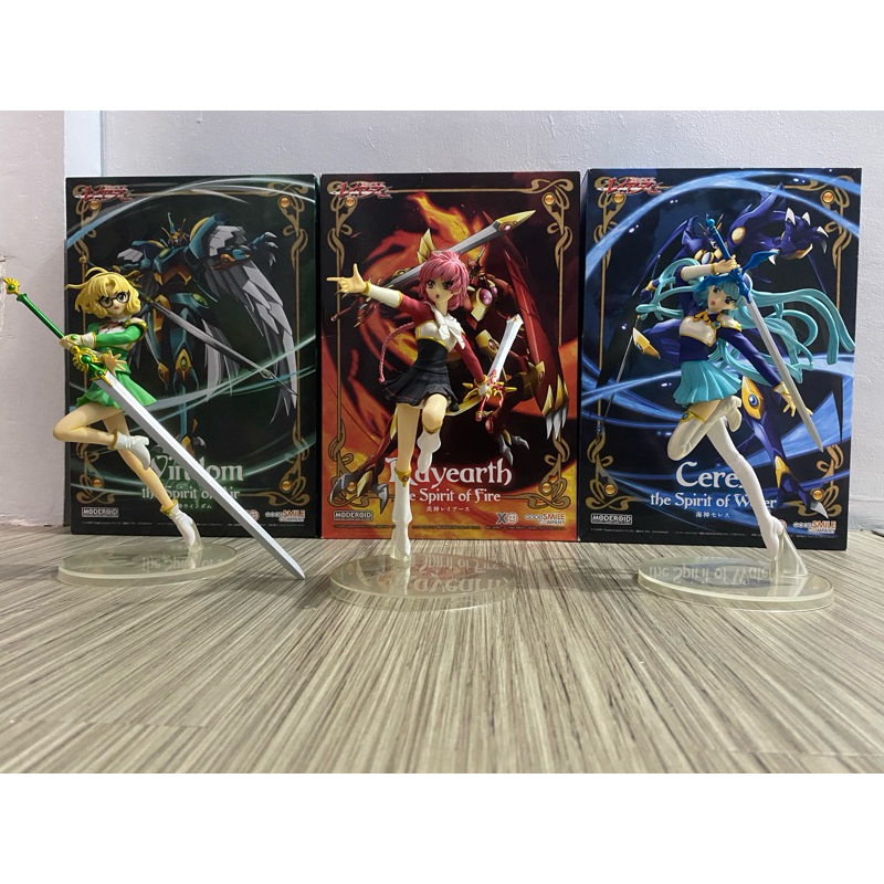 Brand New & Authentic - Magic Knight Rayearth RUNE GOD set & Umi ...